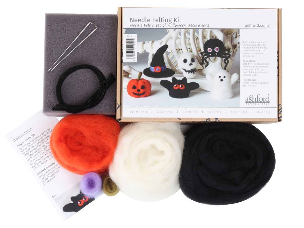 Needle Felting Kit - Halloween Decorations - Needle Felting Kits ...