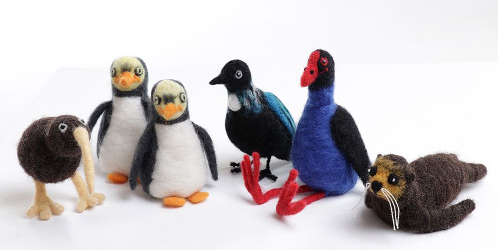 Needle Felting Kit - Kiwi - Needle Felting Kits - Needle Felting Kit ...