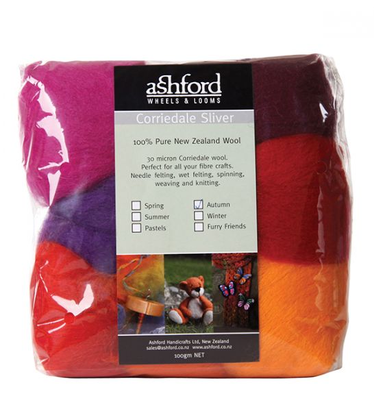 Felting Wool Multi-Colour Packs 100g - Felting Wool Packs - Felting ...