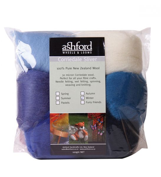 Felting Wool Multi-Colour Packs 100g - Felting Wool Packs - Felting ...