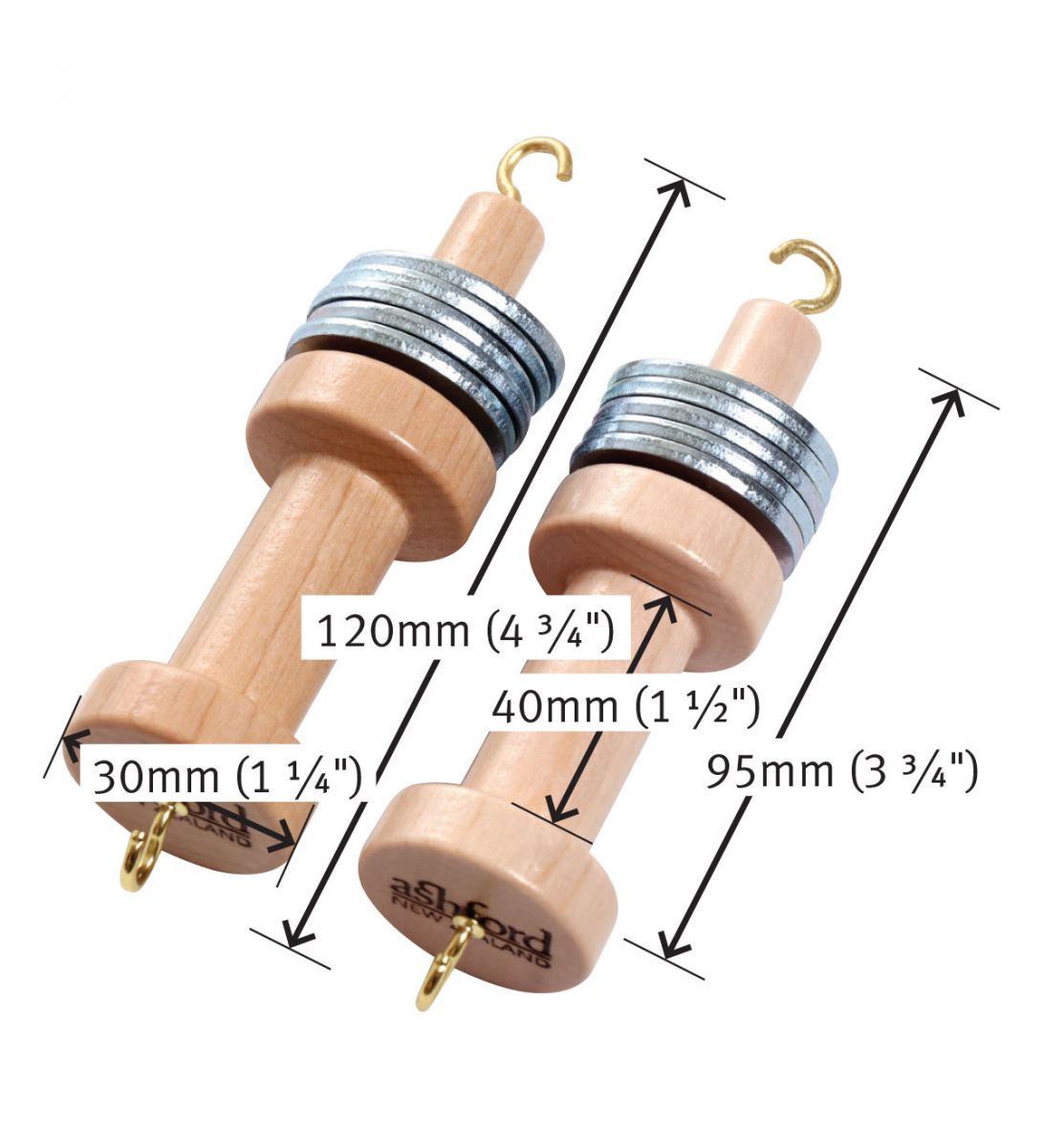 Ashford Warp Thread Weights - Weaving Accessories - Warping Tools ...