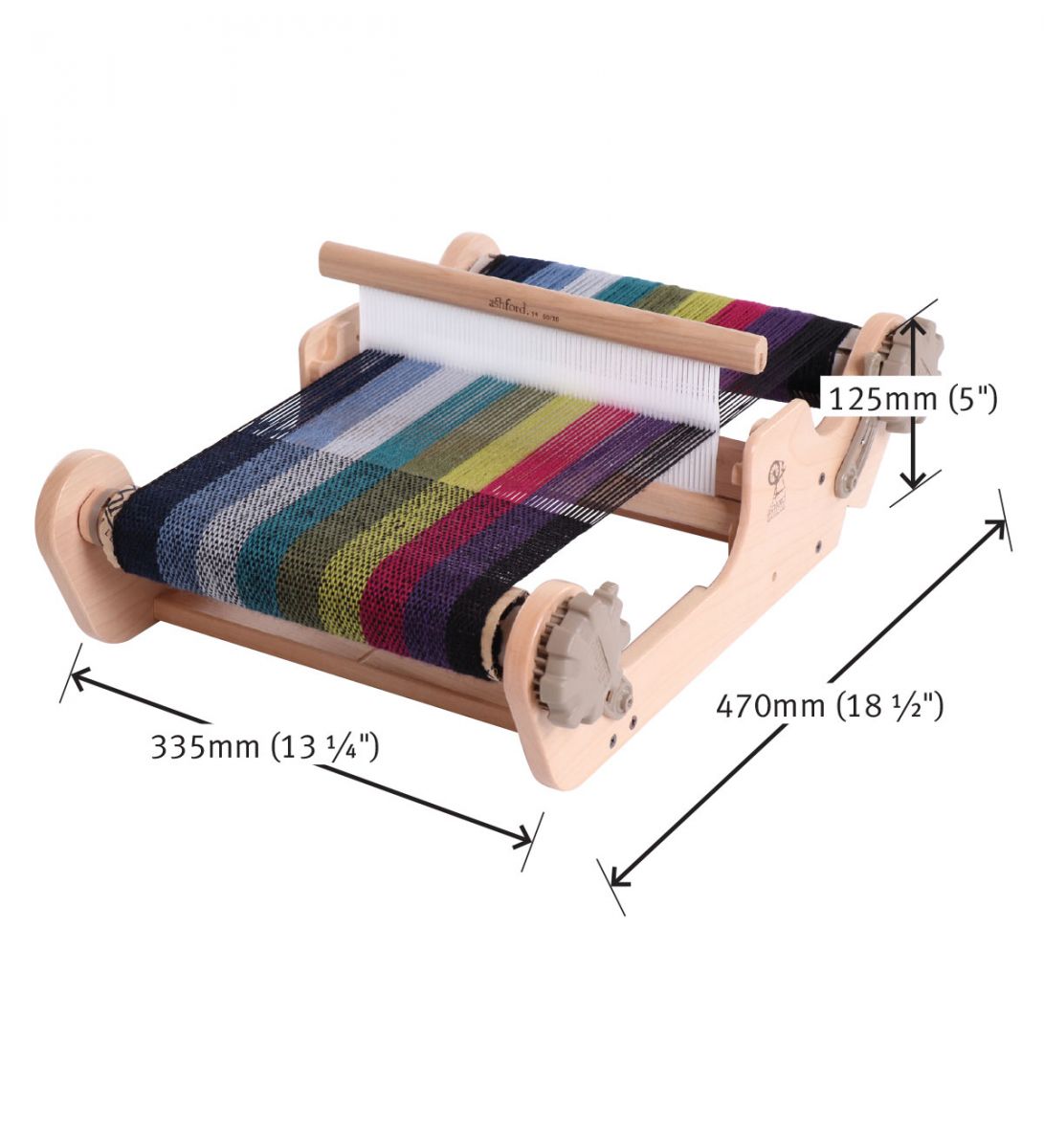 Ashford SampleIt Loom - 25cm/10inch - Rigid Heddle Looms - Ashford ...