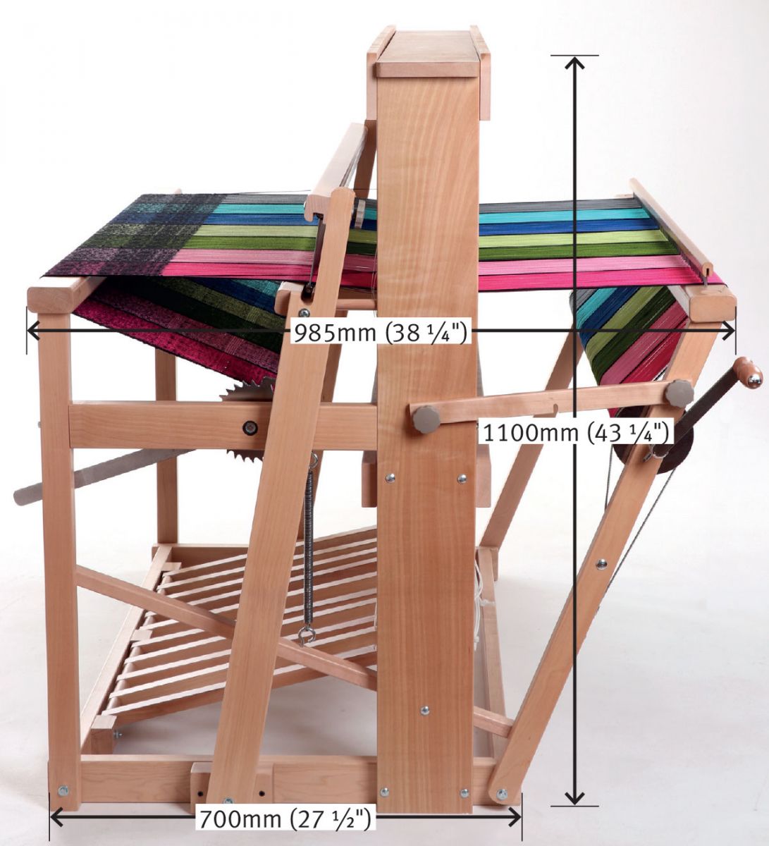 Ashford 8 Shaft Jack Loom - 97cm/38inch - Floor Looms - Ashford Eight 8 ...