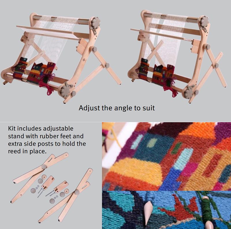 Tapestry Table Stand for Ashford Rigid Heddle Looms - Weaving ...