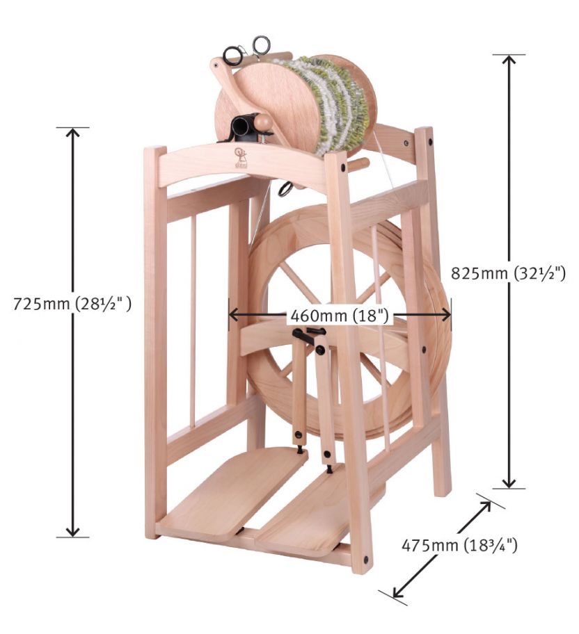 Ashford Country Spinning Wheel - Spinning Wheels - Ashford Country ...