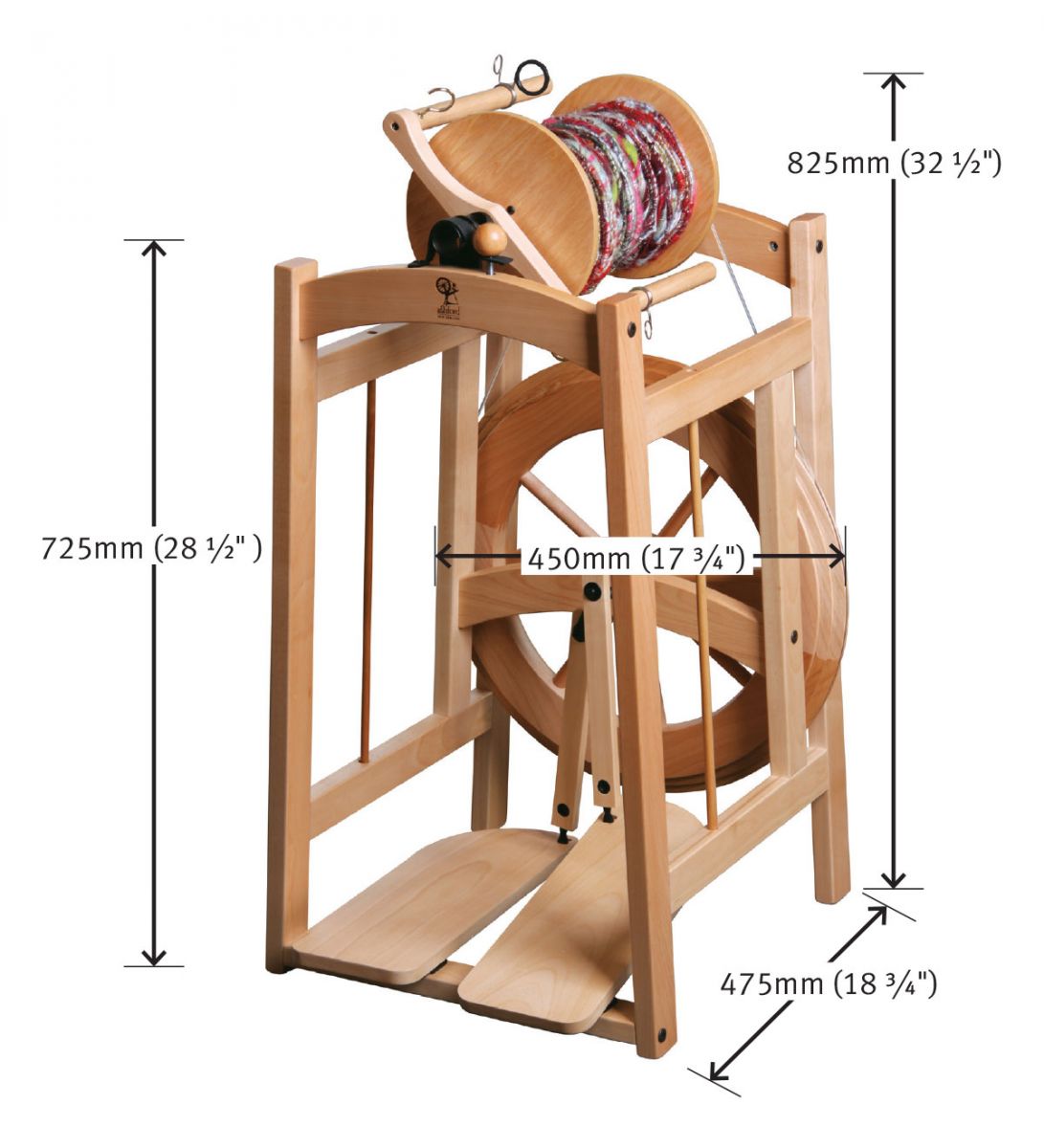 Ashford Country Spinning Wheel - Spinning Wheels - Ashford Country ...