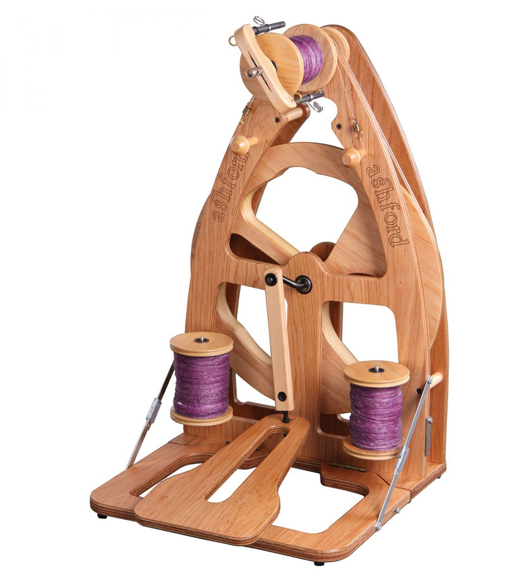 Ashford Joy Spinning Wheel - Single Treadle with Carry Bag - Spinning ...