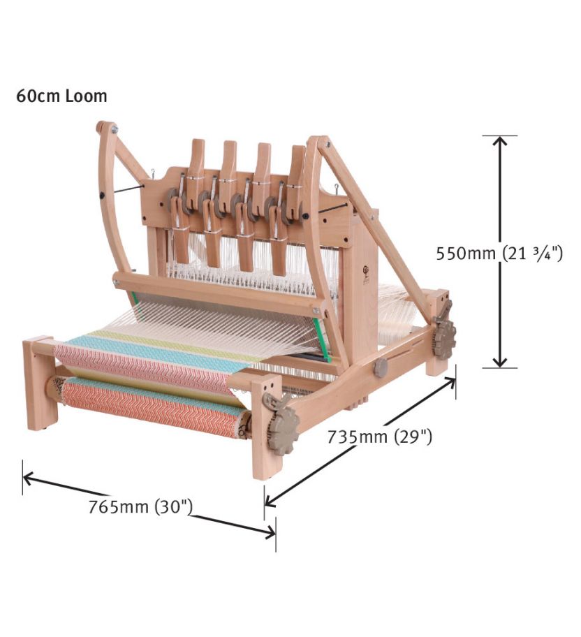 Ashford 8 Shaft Table Loom - 60cm/24 - Table Looms - Ashford Eight 8 ...
